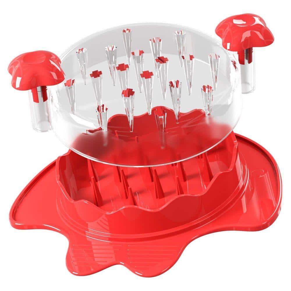 Lynzavix Chicken Shredder Tool with Sharp Teeth, Transparent Lid ...