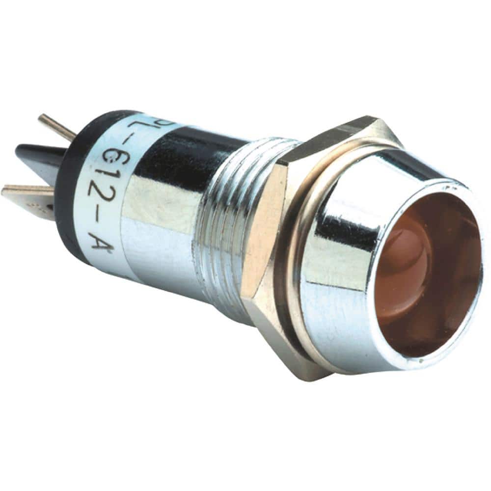 CH Cole Hersee 12-Volt Pilot Light, Amber LED PL612ABP - The Home Depot