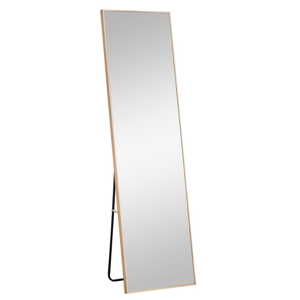 ALMOSARA DEVELOPMENT LLC Gold 15.7 in. W x 59 in. H Rectangle Metal ...