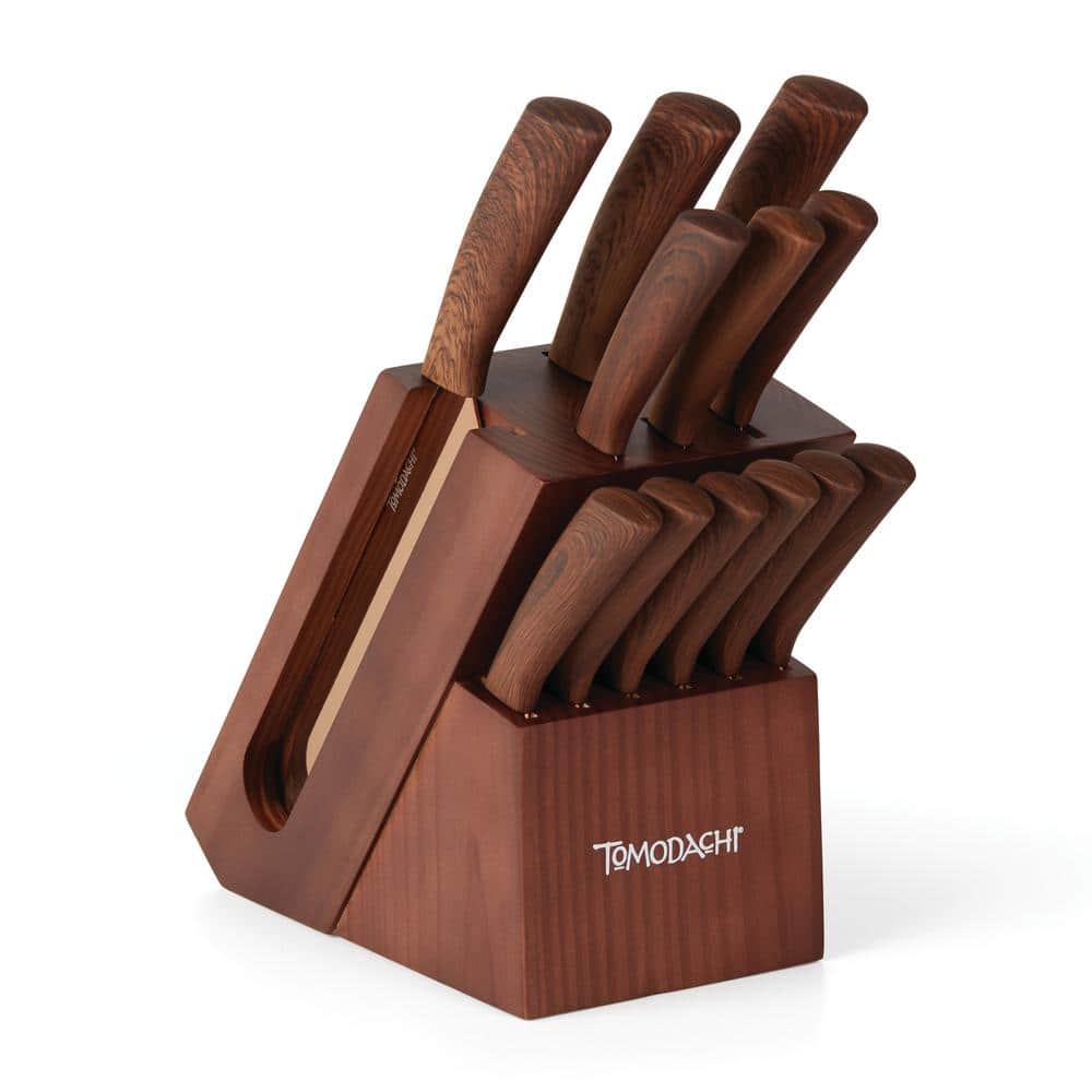 Hampton Forge Raintree Copper 13-Piece Stainless Steel Knife Set with ...