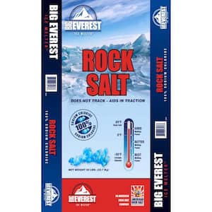 50 lbs. Big Everest Rock Salt- Ice Melt (49-Count) BE-RS50BG - The Home ...