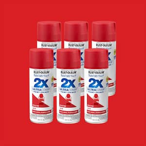 Rust-Oleum Painter's Touch 2X 12 oz. Satin Colonial Red General Purpose ...