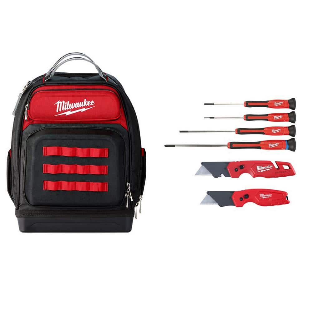 Reviews for Milwaukee Ultimate Jobsite 15 in. Backpack with 4-Piece ...