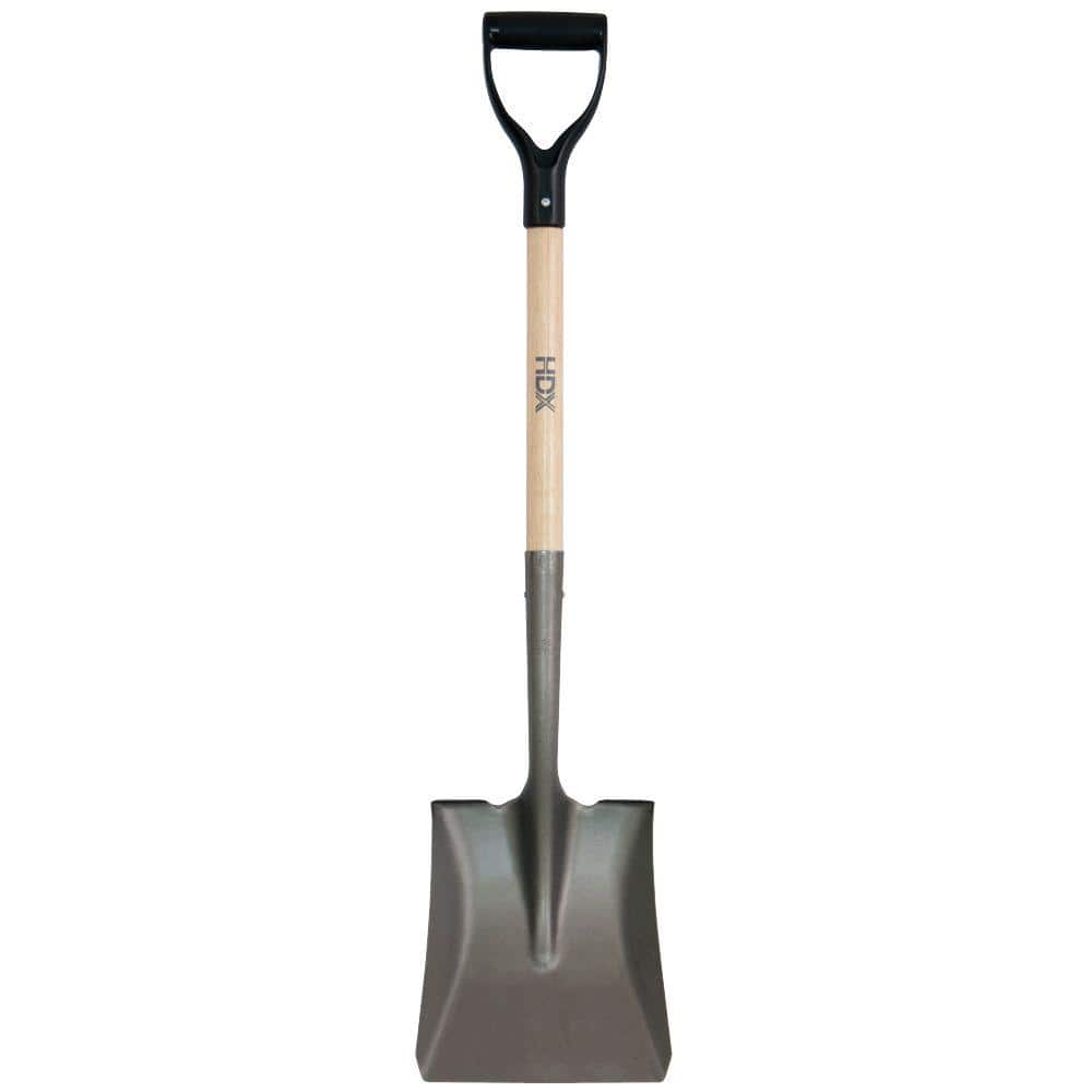 HDX 19.75 in. D-Handle Transfer Shovel 2593400 - The Home Depot