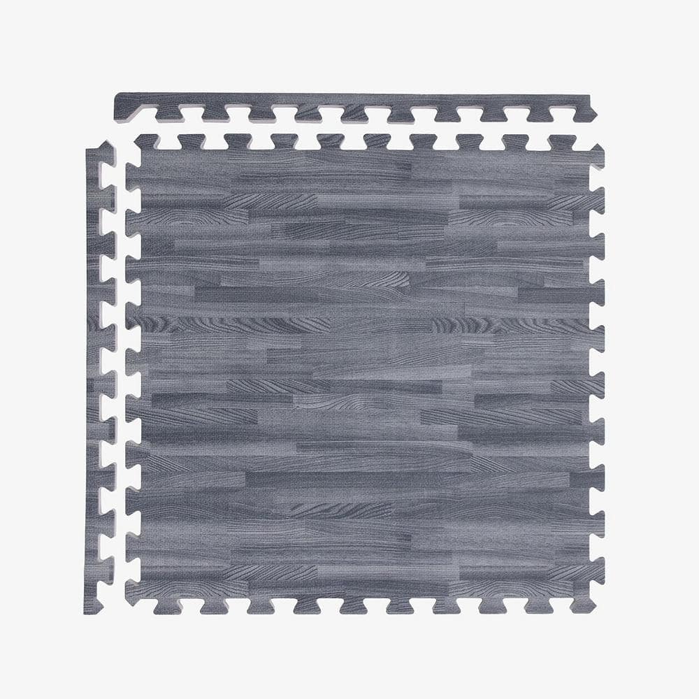 Reviews for FLOORINGINC Grey 2 ft. x 2 ft. x 5/8 in. T Soft Wood Print ...