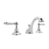 ROHL Viaggio 8 in. Widespread 2-Handle Bathroom Faucet in Polished ...