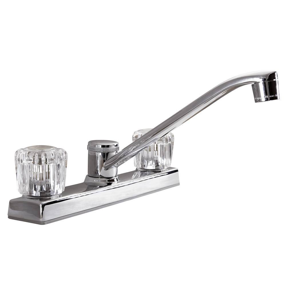 Design House Millbridge 2-Handle Standard Kitchen Faucet in Polished ...