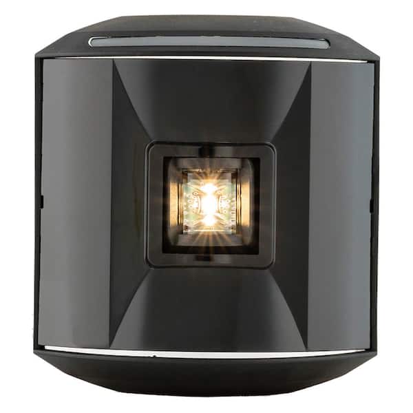 AQUA SIGNAL 44 LED Side-Mount Navigation Light - Stern White with Black ...