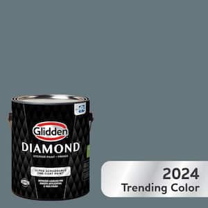 Glidden Premium 1 gal. #PPG1037-5 Night Rendezvous Satin Interior Latex ...
