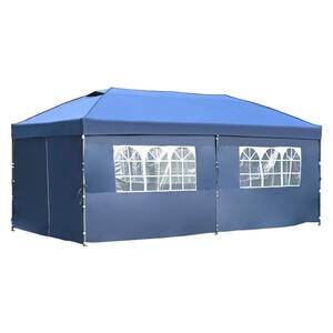Zeus & Ruta 12 ft. x 20 ft. Pop Up Canopy Outdoor portable garage ...