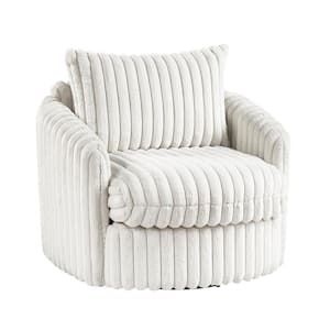 Lazzara Beven Beige Textured Fabric Upholstery Arm Chair 9270FBE-1 ...