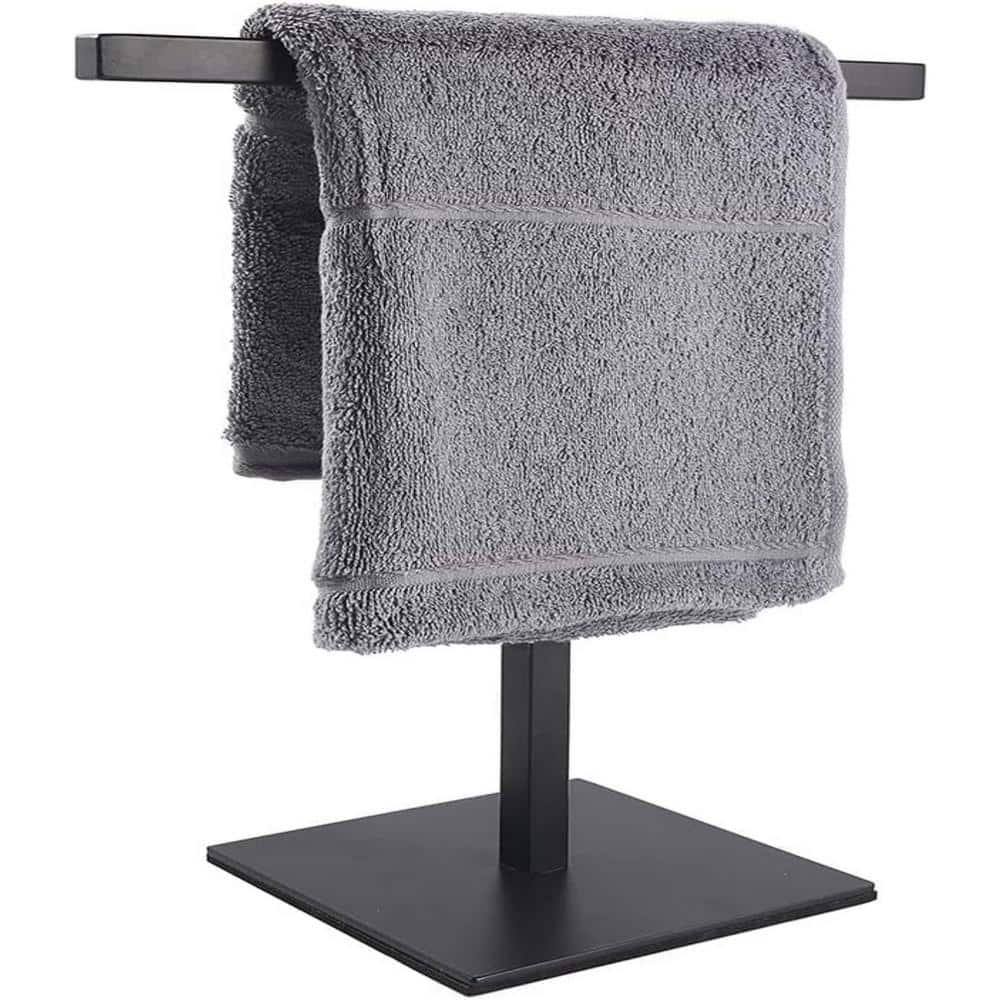 PRIMEPLUS 1 Free Standing T-Shaped Square Bottom Stainless Steel Towel ...
