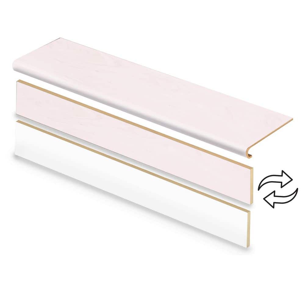 Cap A Tread Ivory Lane Quartzite 47 in. L x 12.15 in. W x 42.92 mm T ...