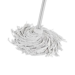 HDX 3.75 in. Cotton Wet String Mop (2-Pack) 650HDX COMBO1 - The Home Depot