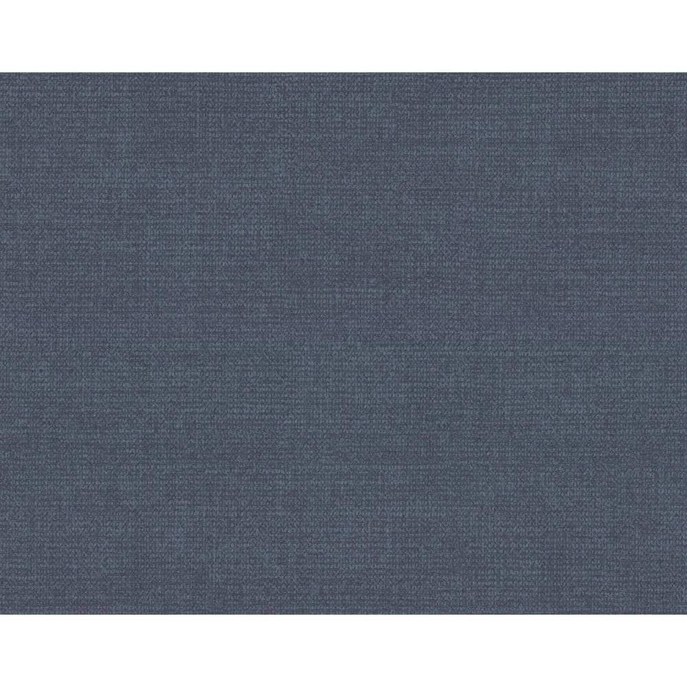 York Wallcoverings Indigo Panama Weave Vinyl Wallpaper Matte, 26 in. x ...