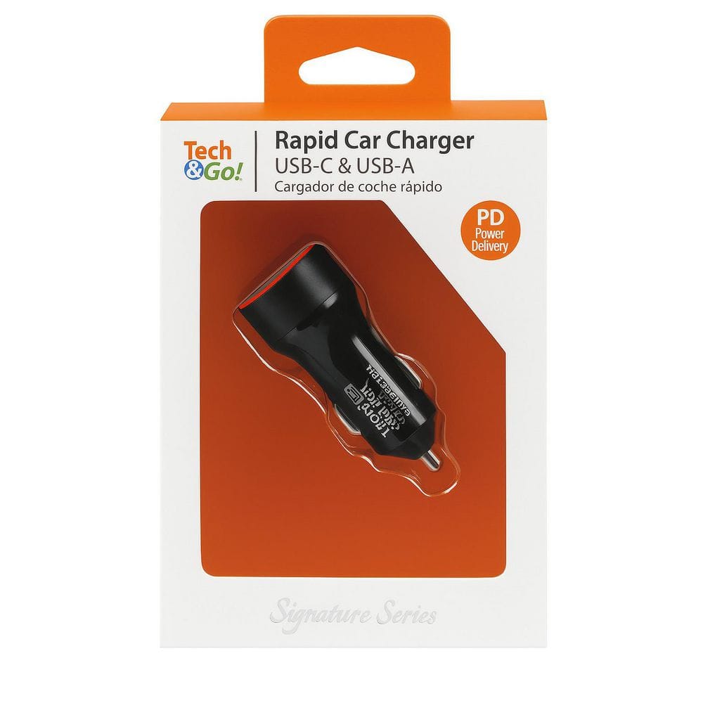 Tech and Go 2-Port Car Charger, PD 141 2001 TG3 - The Home Depot