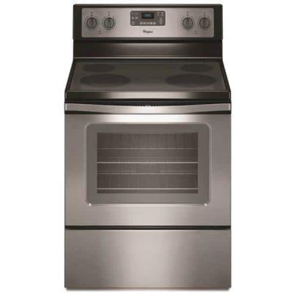 Whirlpool WHIRLPOOL 30-INCH 5.3 CU. FT. CAPACITY ELECTRIC RANGE WITH ...