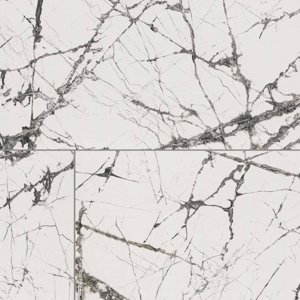 Msi Andrassy 24 In X 48 In Polished Porcelain Marble Look Floor And