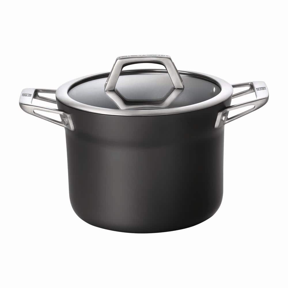 ZWILLING Motion 4-qt Aluminum Hard Anodized Soup Pot Nonstick 1017075 ...