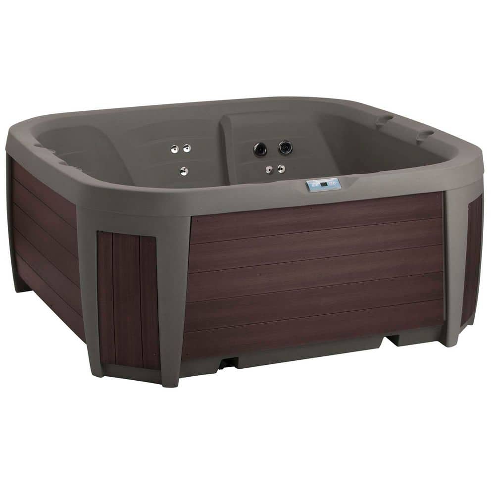 HYDROLUXE SPAS Maui Hot Tub 5-Person, 25-SS Jet Lounger, 110V/230V with ...