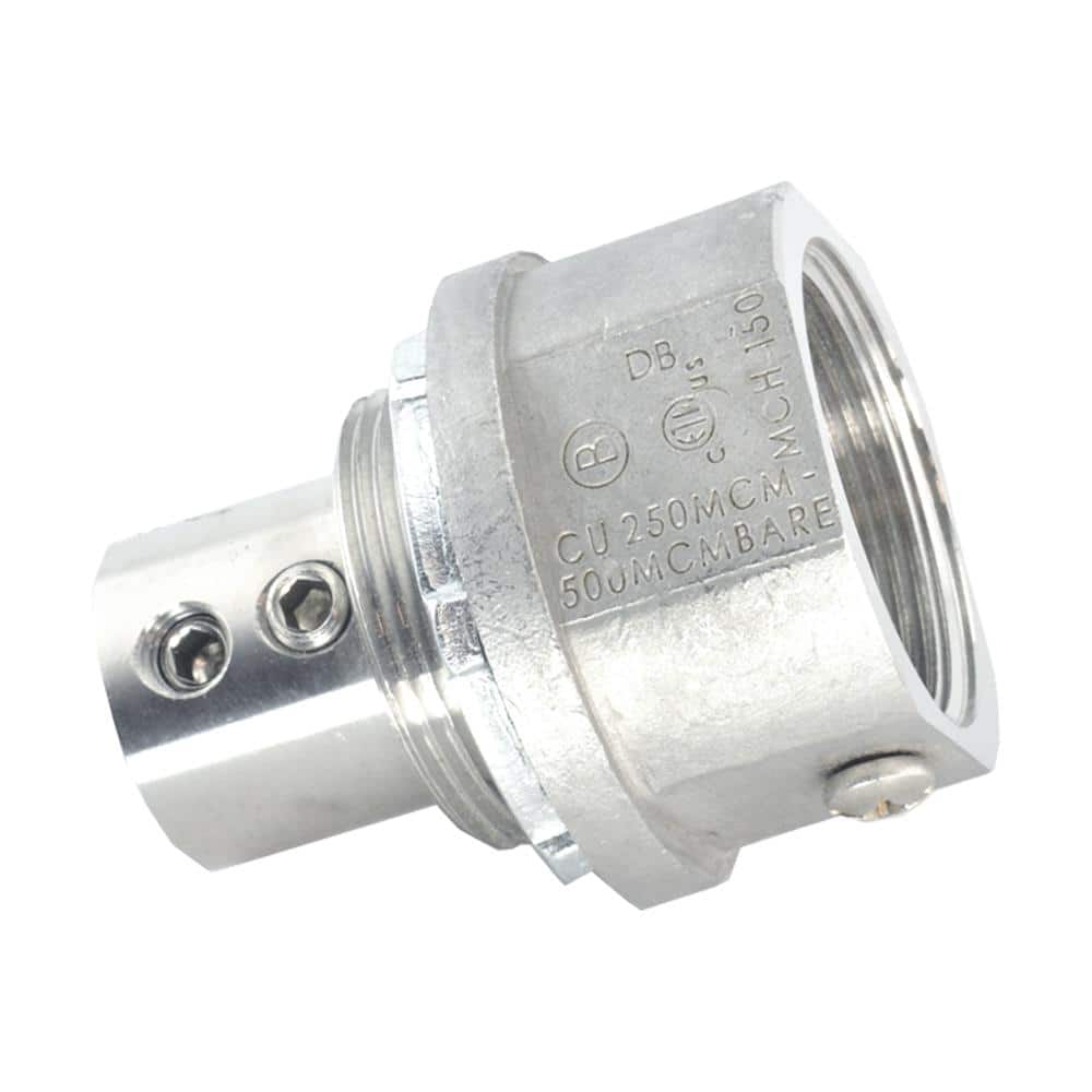 BRIDGEPORT 1-1/2 in. Mighty-Bond Raintight Grounding and Bonding Hubs ...