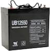 UPG 12-Volt 55 Ah (+ on left) I4 Terminal Sealed Lead Acid (SLA ...