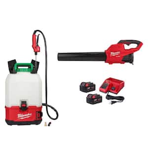 Milwaukee M18 18-Volt 4 Gal. Lithium-Ion Cordless Switch Tank Backpack ...