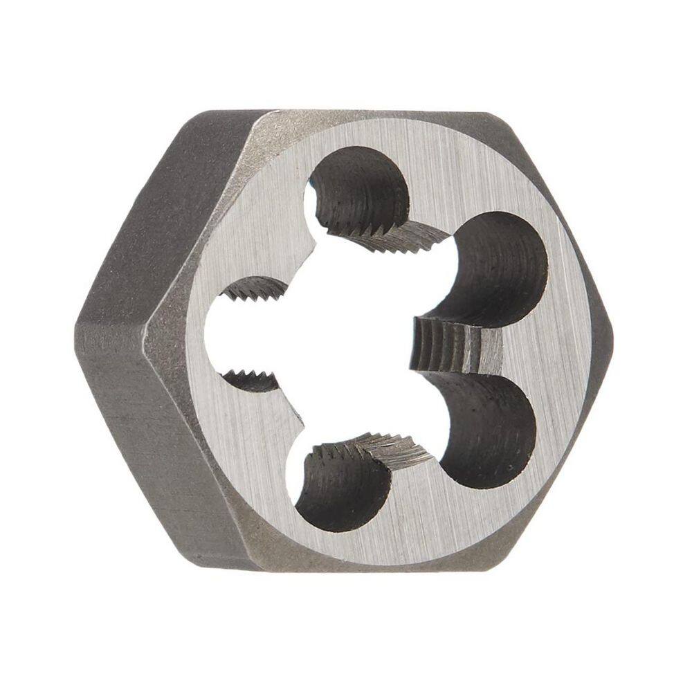 Drill America 1/2 in.-28 Carbon Steel Hex Re-Threading Die DWTSH1/2-28 ...