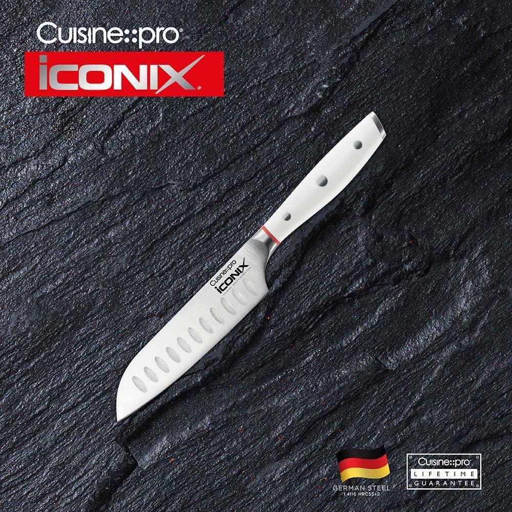 ICONIX 5 in. Steel Full Tang Santoku Knife Best Deals and Price History at JoinHoney.com | Honey