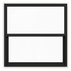 JELD-WEN 42 in. x 42 in. V-4500 Series Bronze FiniShield Single-Hung ...