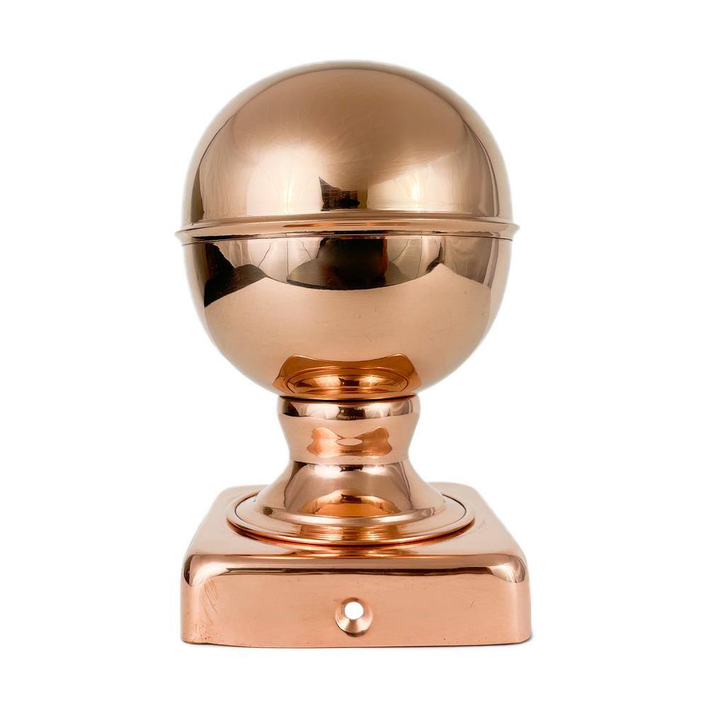 Reviews For Protectyte 4 In X 4 In Copper Ball Top Slip Over Fence