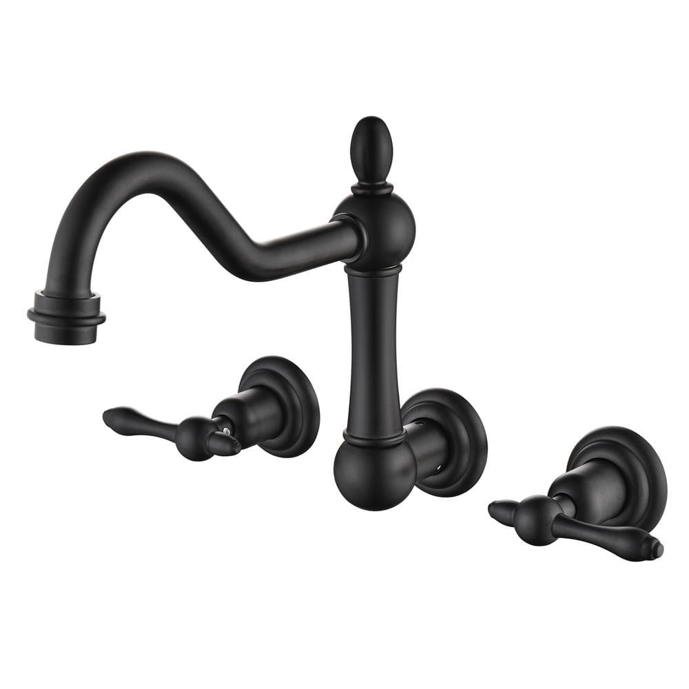 SUMERAIN Vintage Double Handle Claw Foot Tub Faucet with Corrosion ...