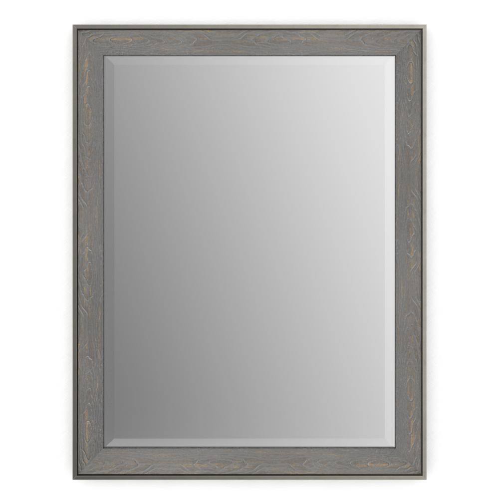 Delta 21 in. W x 28 in. H (S1) Framed Rectangular Deluxe Glass Bathroom ...