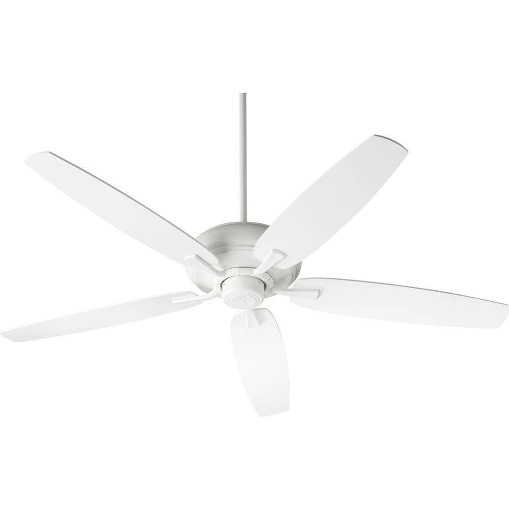 Quorum INTERNATIONAL Apex 56 in. Indoor Studio White Ceiling Fan 90565 ...