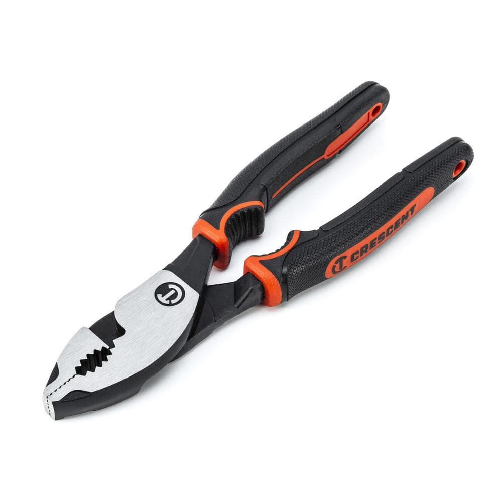 Crescent Z2 6 in. Slip Joint Pliers with Dual Material Grips HTZ26CG ...