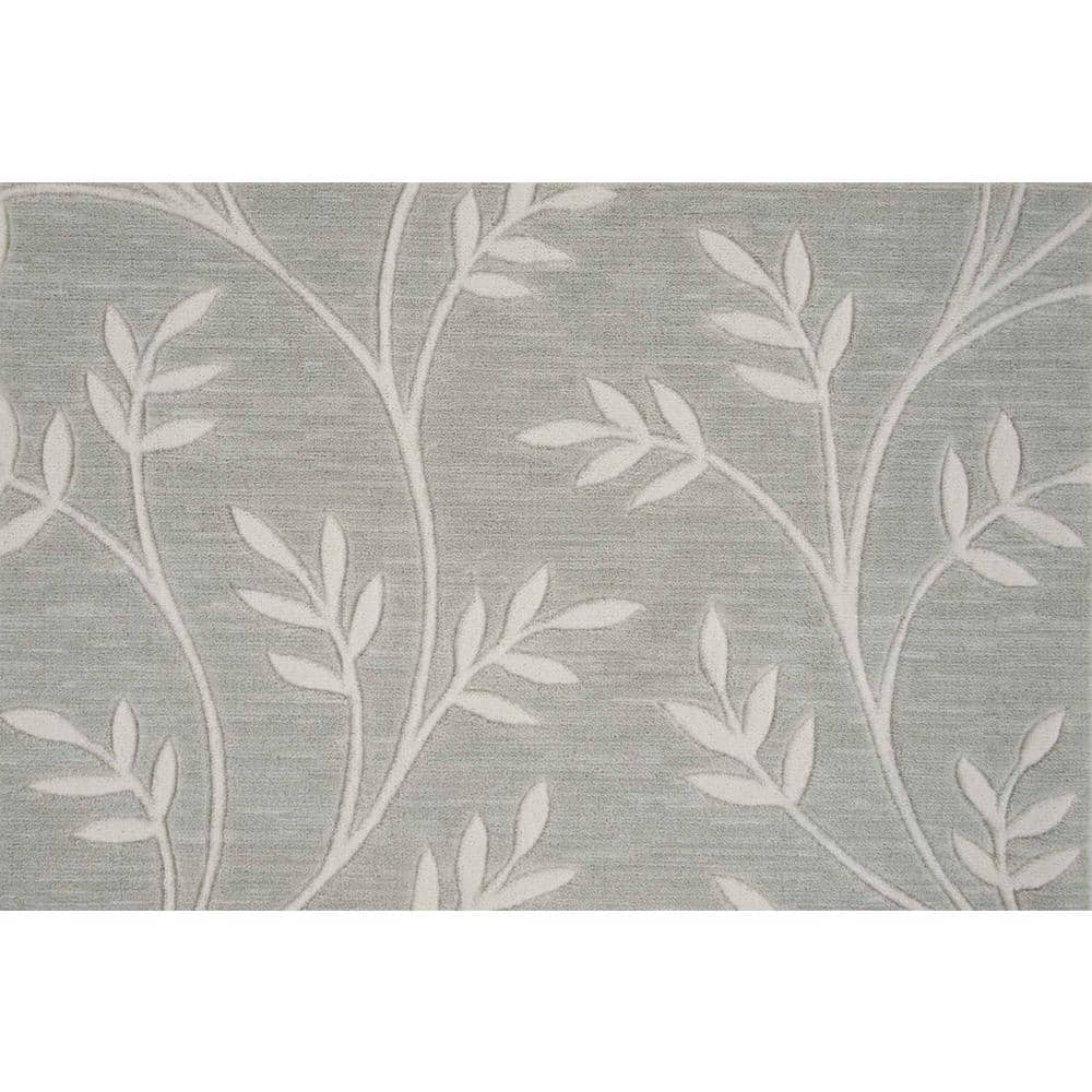Natural Harmony Spring Freedom Mist Gray 13.2 ft. 35.39 oz. Nylon ...