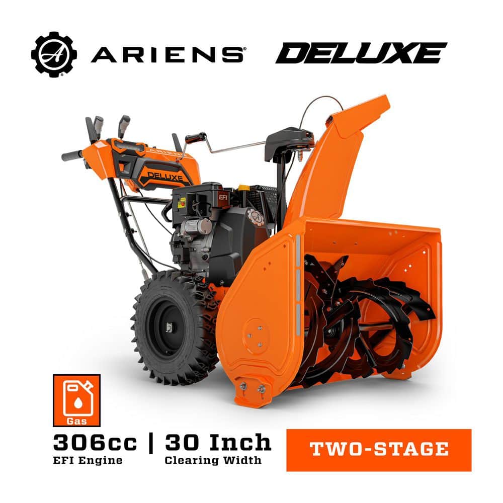 Ariens Deluxe 30 in. 306cc EFI Electric Start 2-Stage Self-Propelled ...