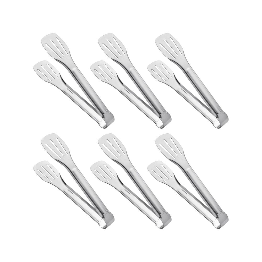 Anqtovp Stainless Steel Finish Serving Tong Kitchen Tongs Buffet Tongs ...
