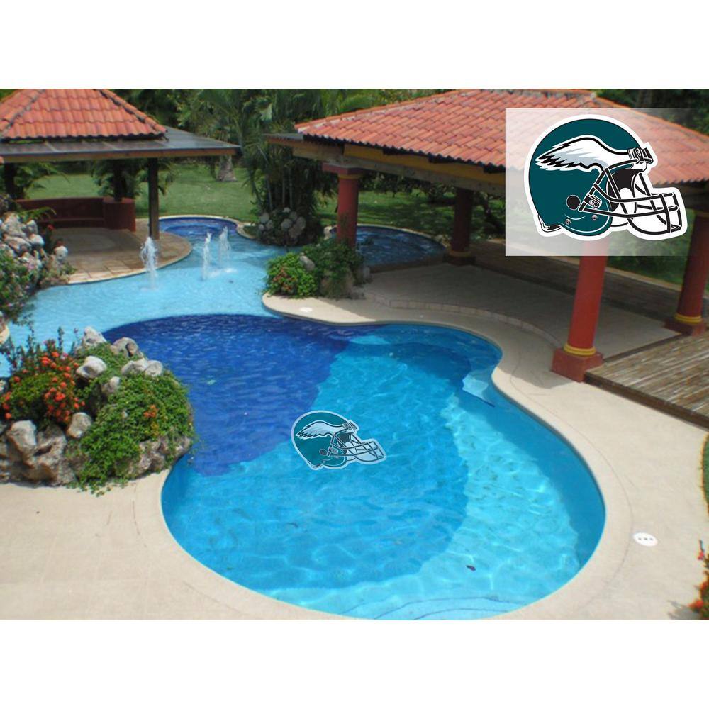 Applied Icon NFL Philadelphia Eagles 29 in. x 29 in. Small Pool Graphic ...