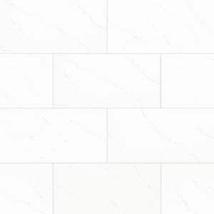 MSI Marcella Gold 24 in. x 48 in. Polished Porcelain Marble Look Floor ...