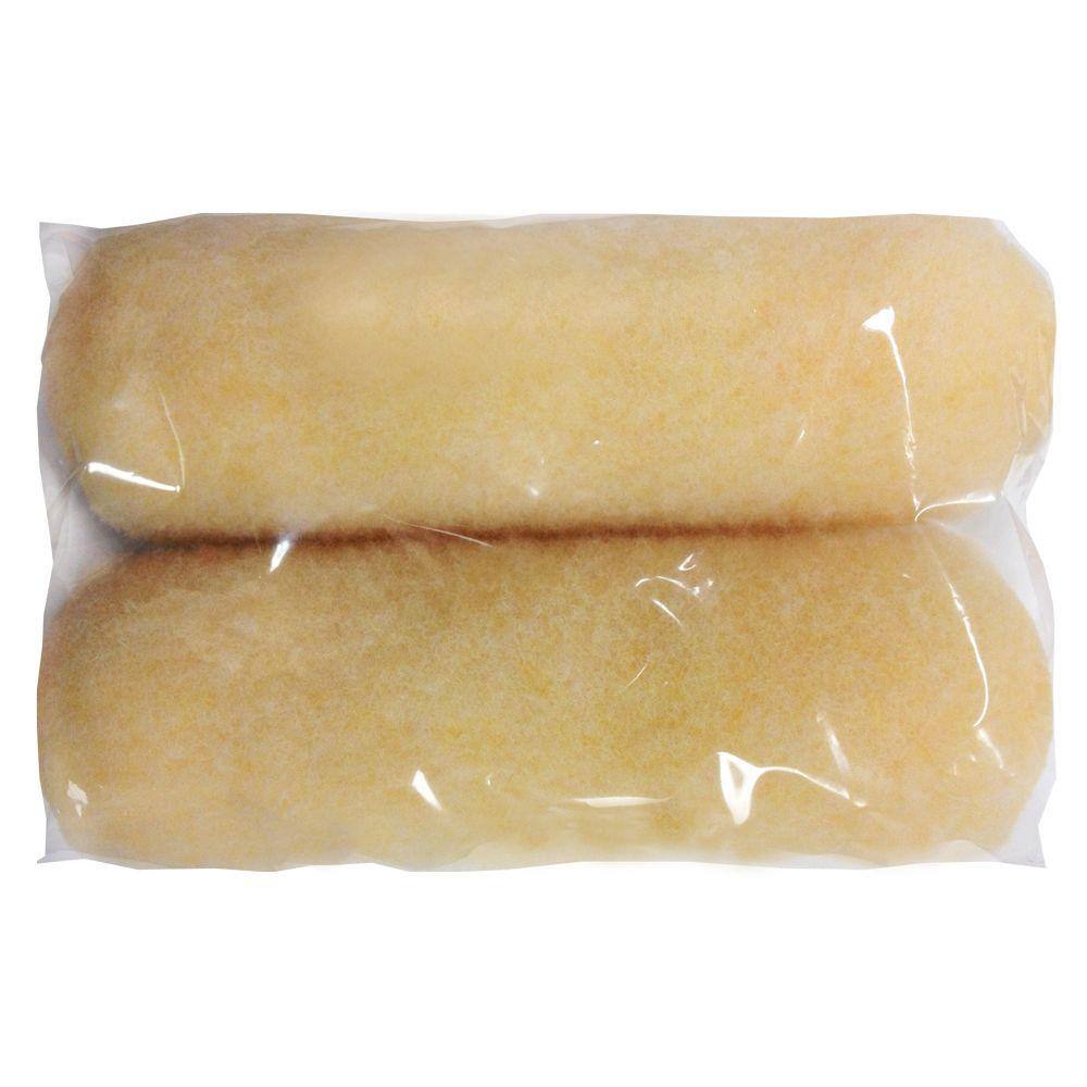 9 in. x 3/4 in. Polyester Roller Covers (2-Pack) HD RS 1452-9 - The ...
