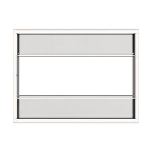 LARSON 68.5 in. x 72 in. Scenix Double Hung Porch Aluminum Window with ...