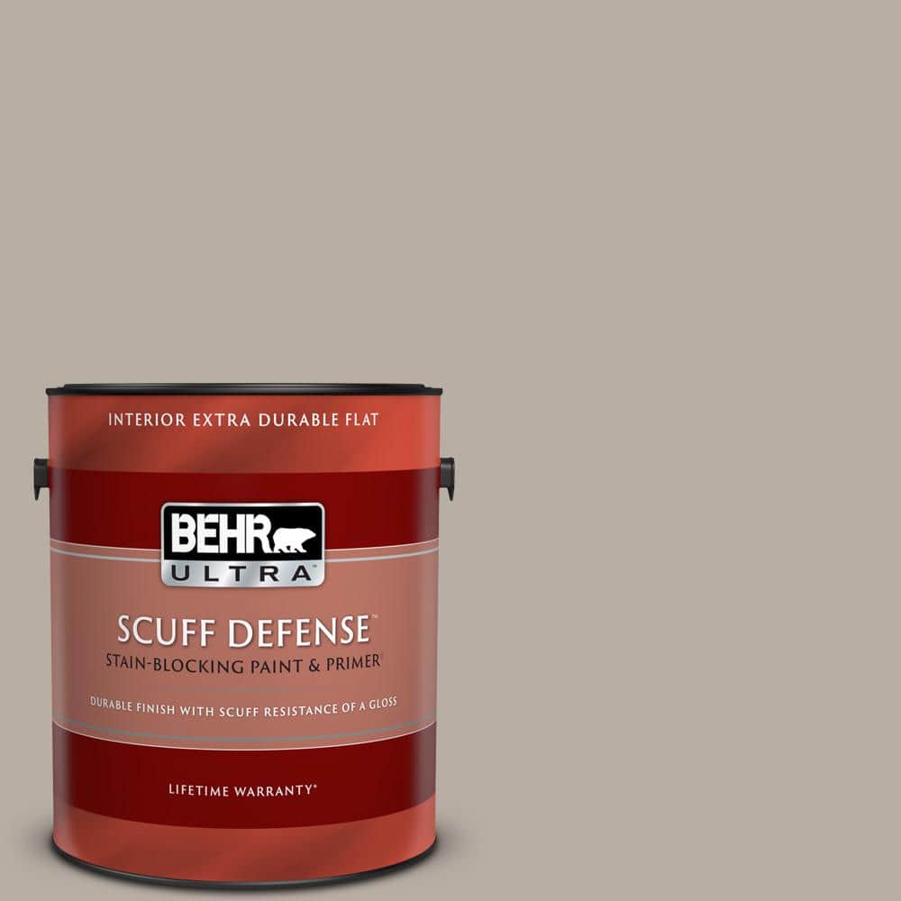BEHR ULTRA 1 gal. #T18-08 Off The Grid Extra Durable Flat Interior ...