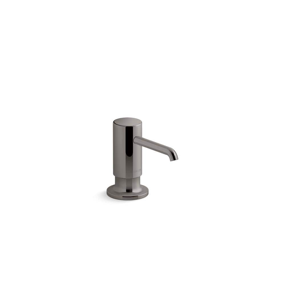 KOHLER Purist Soap/Lotion Dispenser in Vibrant Titanium 35761-TT - The ...