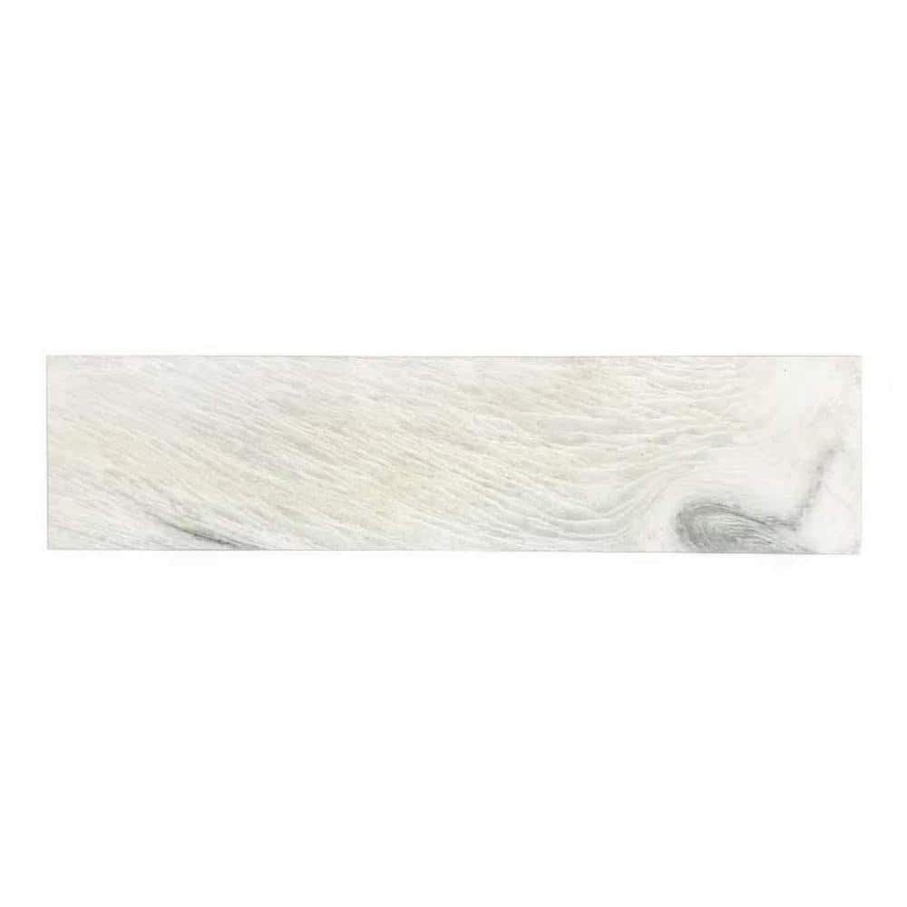 ABOLOS Italian Design Styles White Large Format Subway 4 in. x 16 in ...