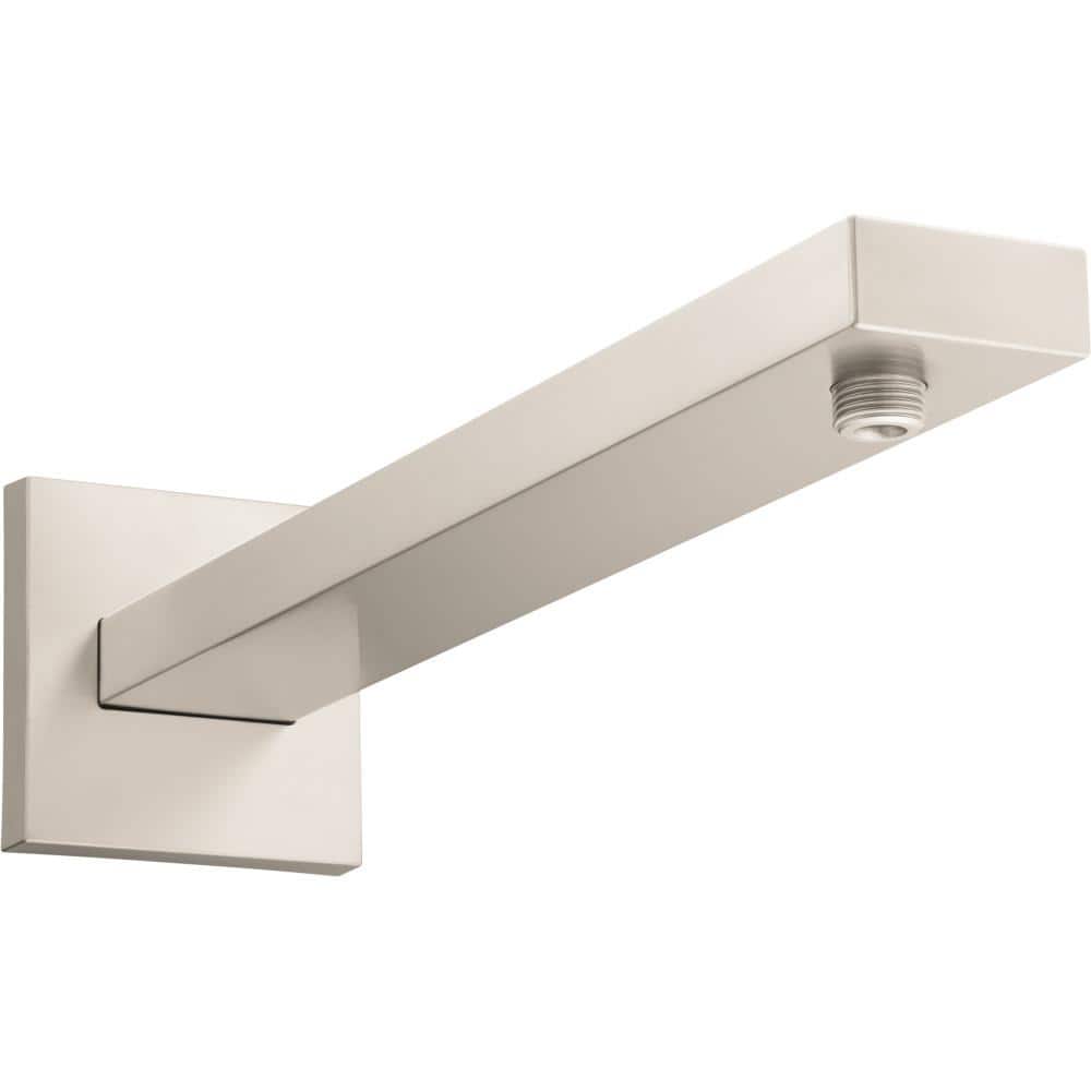 Hansgrohe Raindance E 300 15 in. Shower Arm in Brushed Nickel 04731820 ...