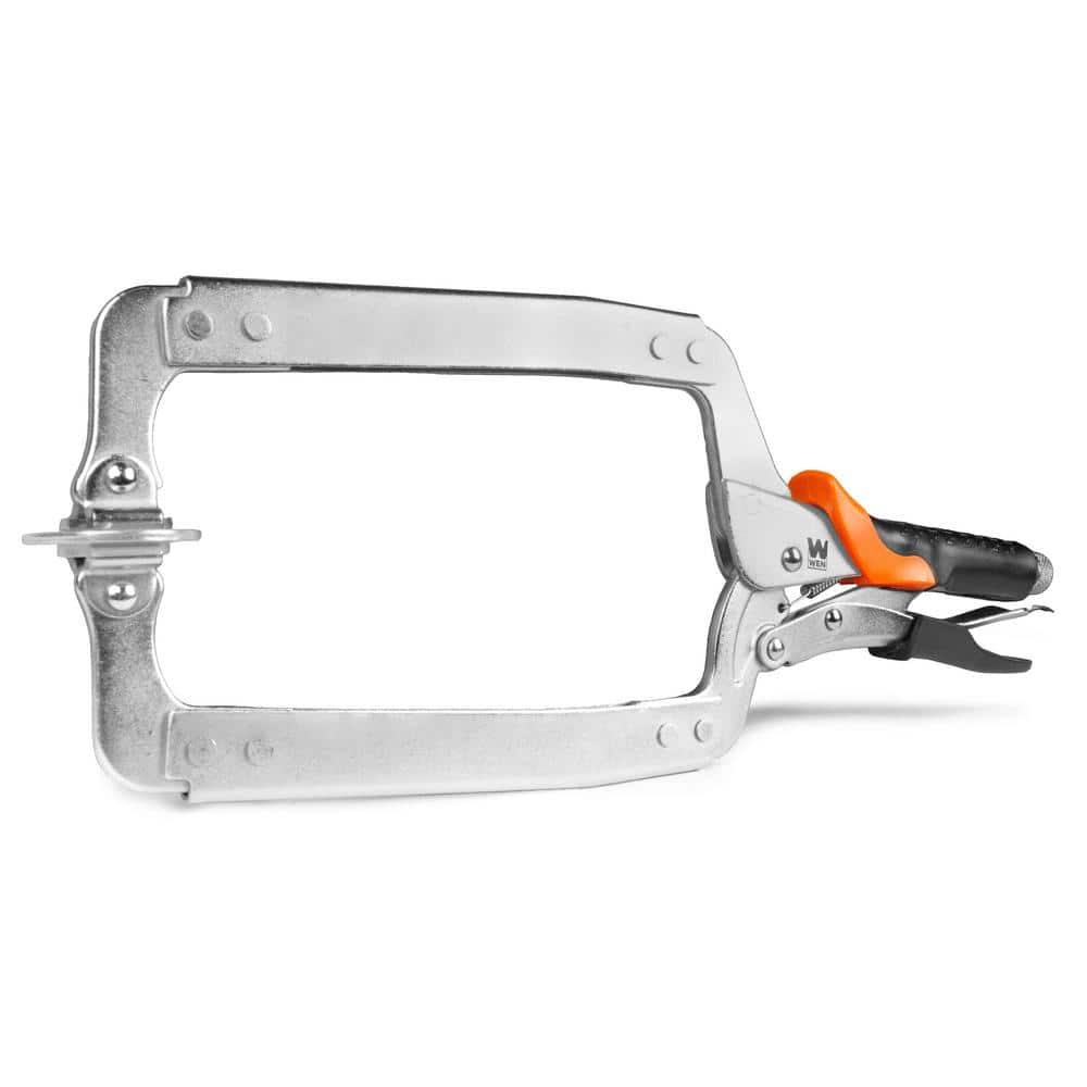 WEN 8 in.Face Clamp for Woodworking and Pocket Hole Joinery CL862F ...
