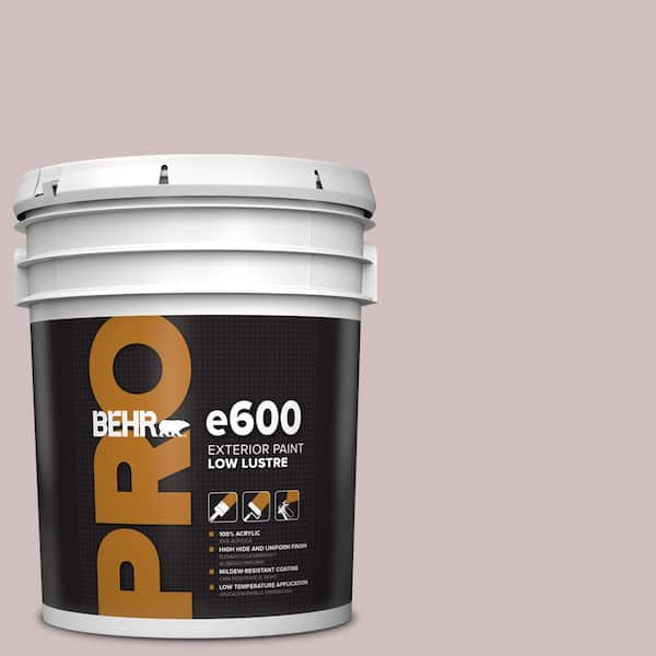 BEHR PRO 5 gal. #110E-3 Dusky Violet Low Luster Exterior Paint PR62005 ...