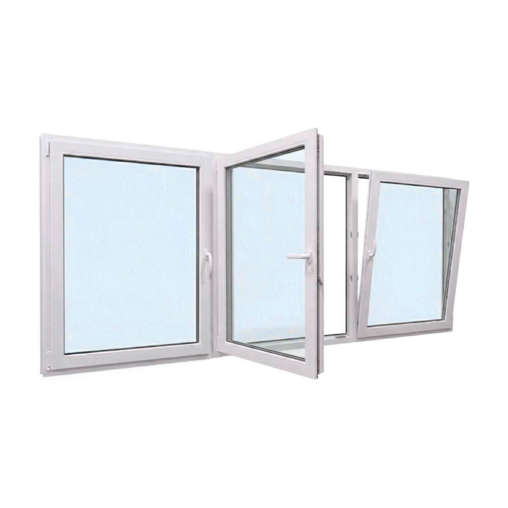 Avora Doors and Windows 90 in. x 36 in. Elite Euro White Exterior ...
