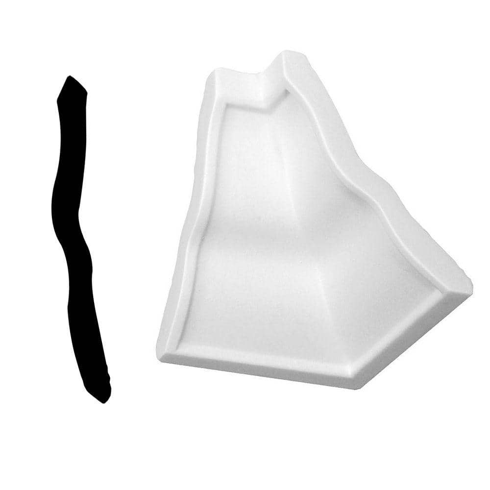 Focal Point 1/4 in. x 5 in. x 3-1/2 in. Primed Polyurethane Grecian ...